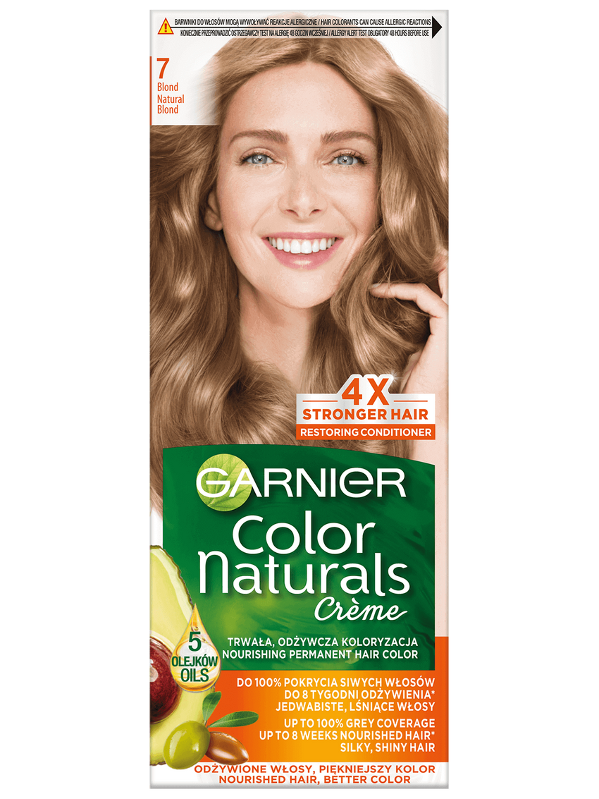 Farba do włosów 7 Blond Color Naturals Crème | Garnier