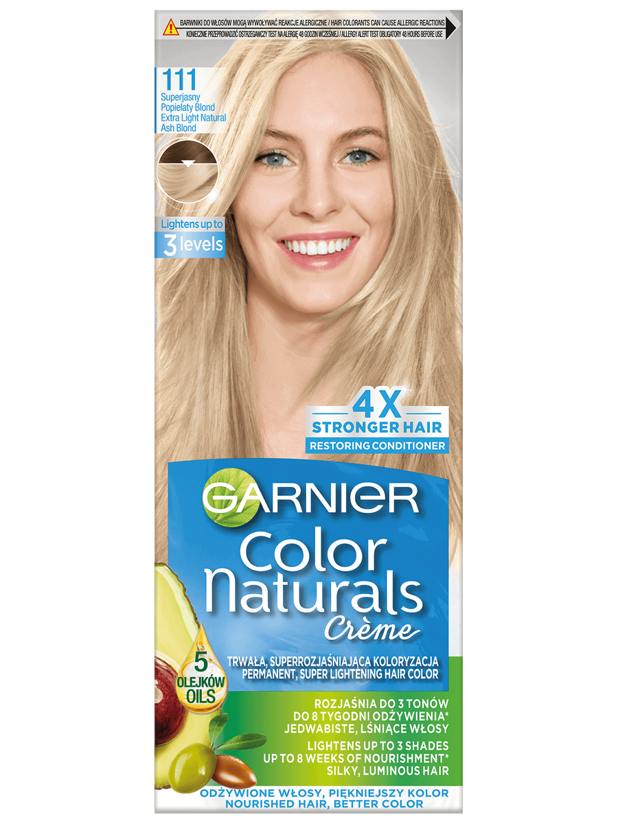 Farba do włosów Garnier 111 Superjasny popielaty blond |Garnier