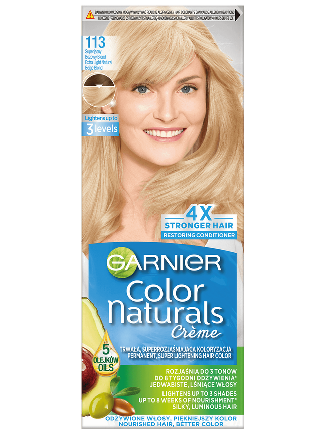 Farba Garnier Color Naturals 113 Superjasny beżowy blond | Garnier