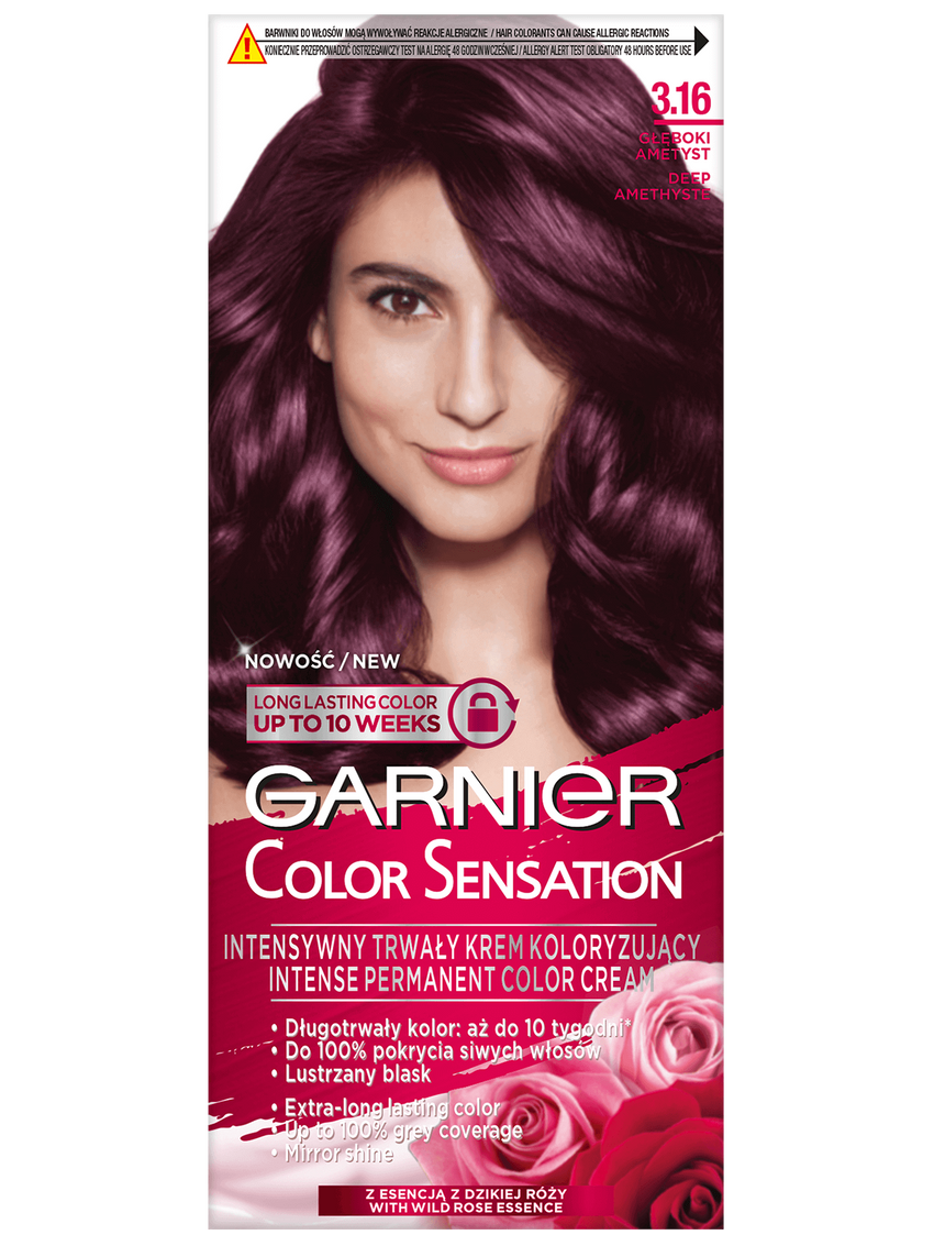 Krem koloryzujący Garnier 3.16 Głęboki ametyst | Garnier