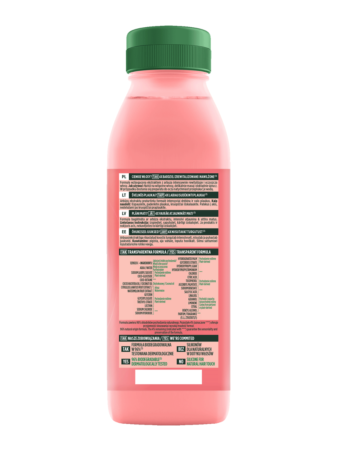 Watermelon Hair Food – szampon rewitalizujący | Garnier