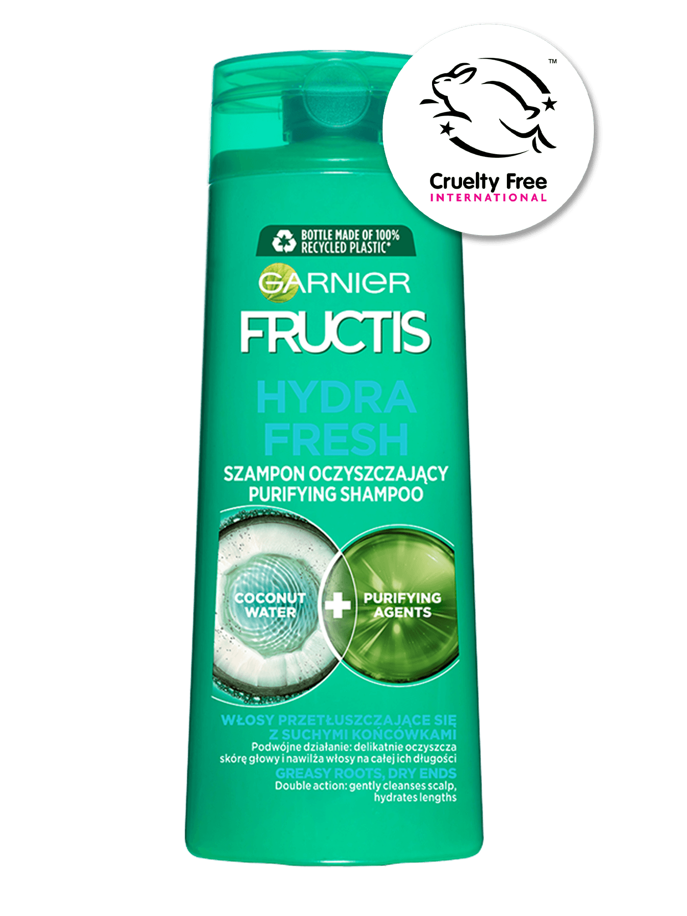 Szampon do włosów przetłuszczających się Hydra Fresh | Garnier