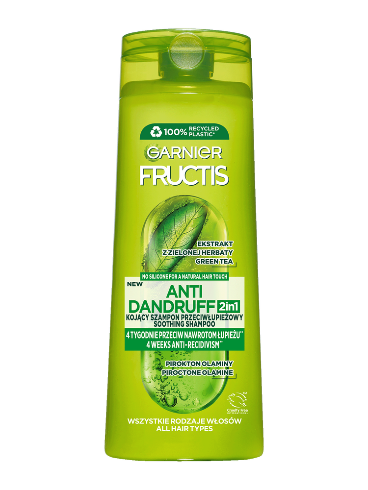 Szampon przeciwłupieżowy Fructis Anti Dandruff 2w1 | Garnier