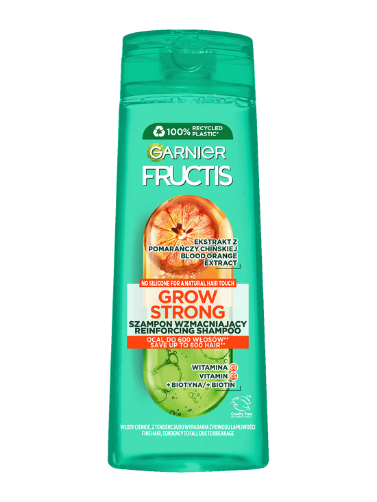 Szampon do cienkich włosów Fructis Grow Strong Orange